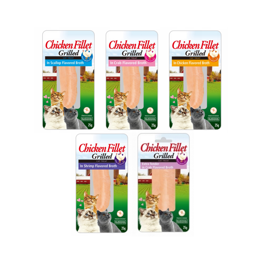 Inaba Chicken Fillet Grilled Cat (Filete de Pollo sabores variados) 15 ...